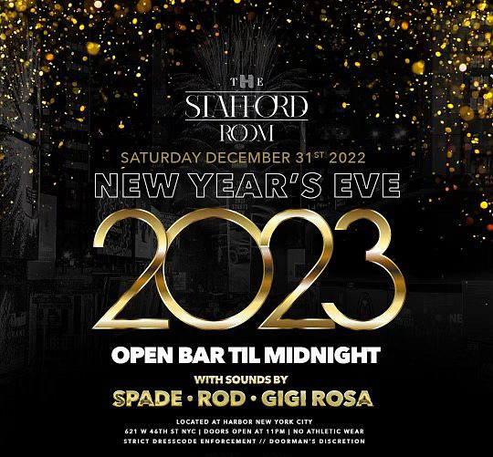 NYCNewYears.com - 2023 New Year's Eve Stafford Room