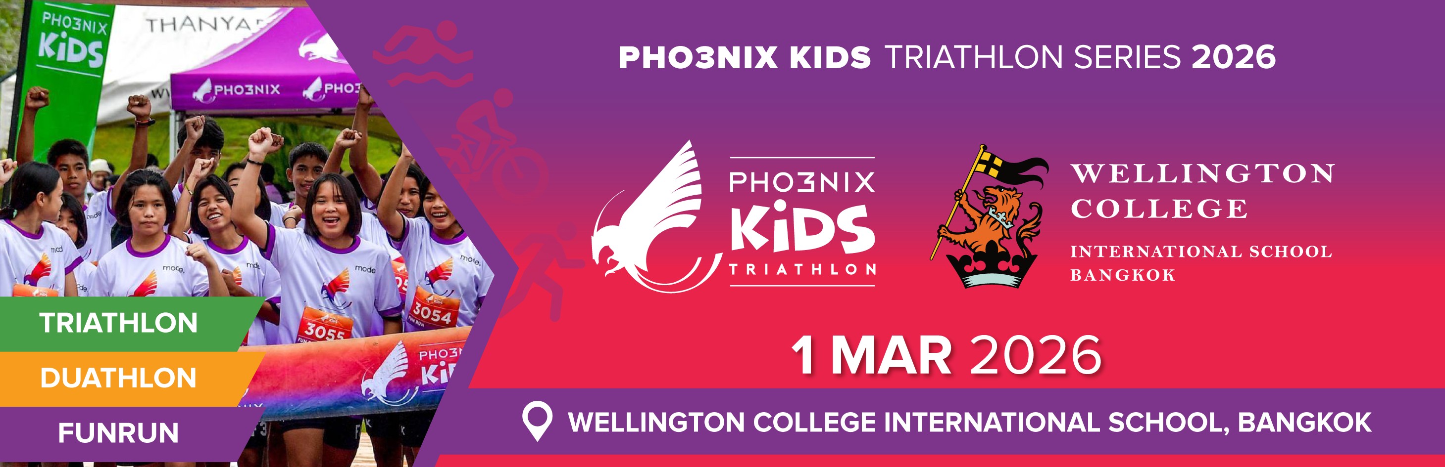 Gotorace.com (Thais & Expats) - Pho3nix Kids Triathlon Thailand 2026 ...