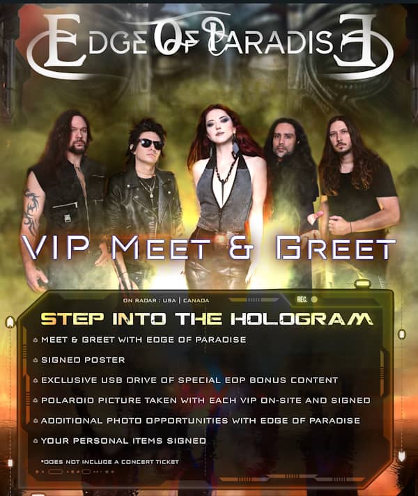 Edge of Paradise VIP Upgrades and Concert Tickets