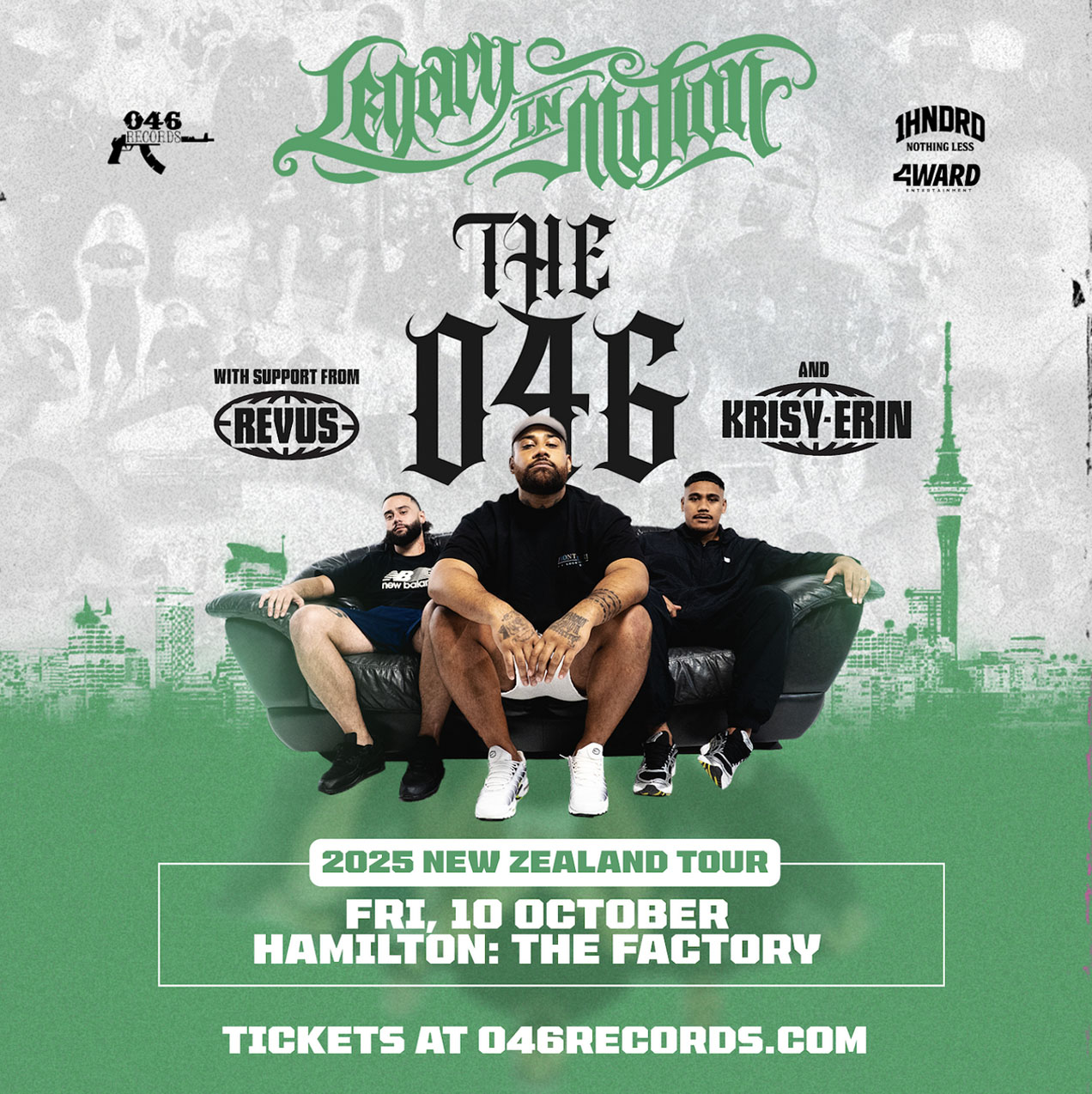 ETICKETNZ - The 046 - Hamilton