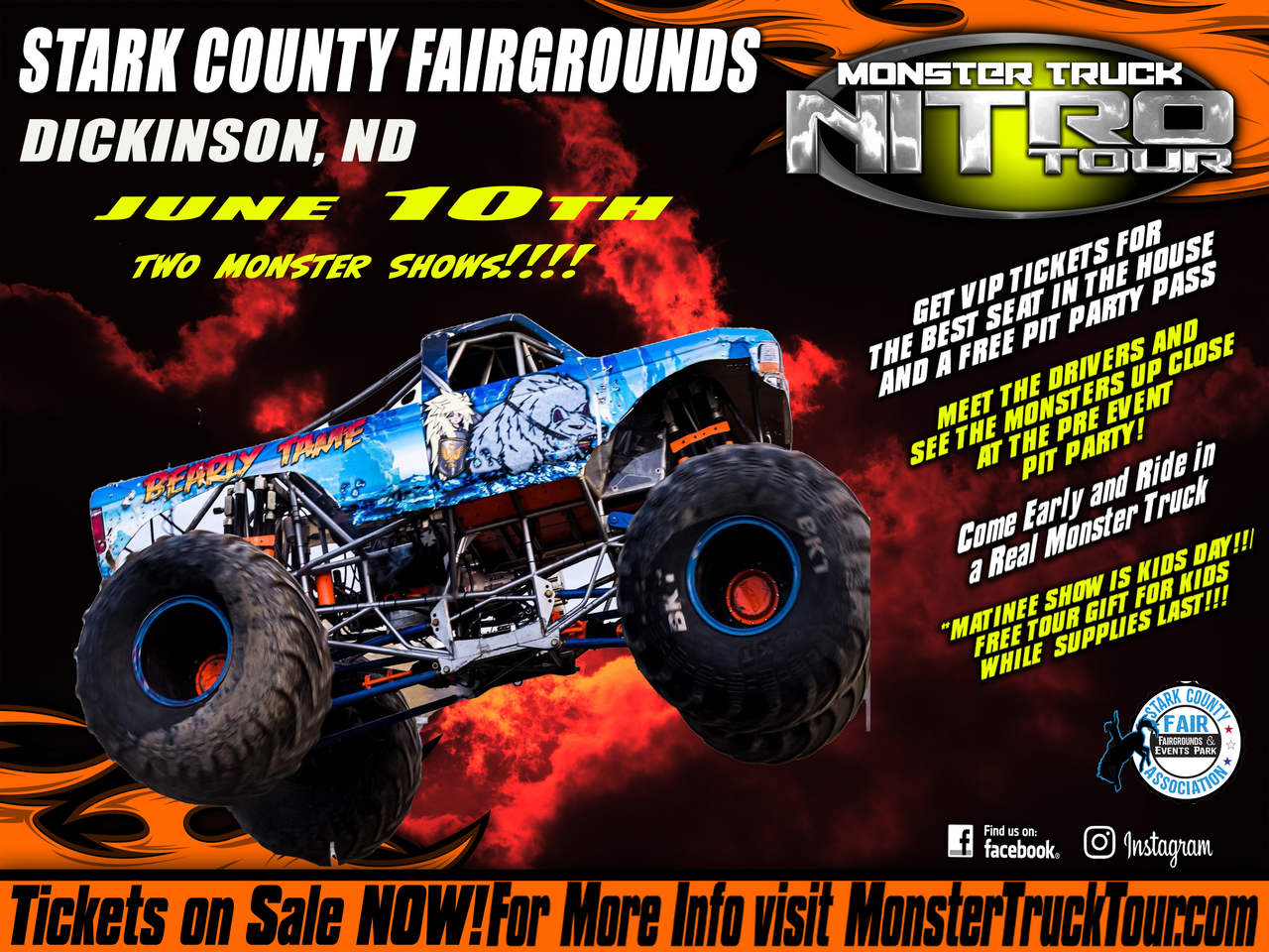 Monster Truck Nitro Tour - Monster Truck Nitro Tour - Dickinson, ND - 6 ...