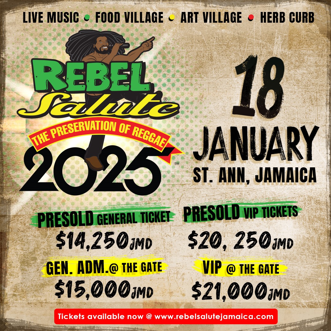 Ticketpal Jamaica - Rebel Salute 2025