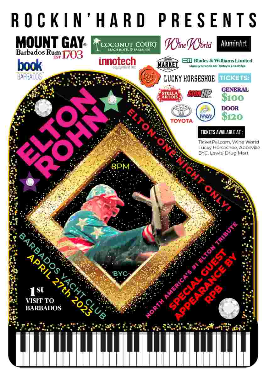 Ticketpal Caribbean Inc. - Rockin' Hard LIVE 2023 - Elton Rohn ~ One ...