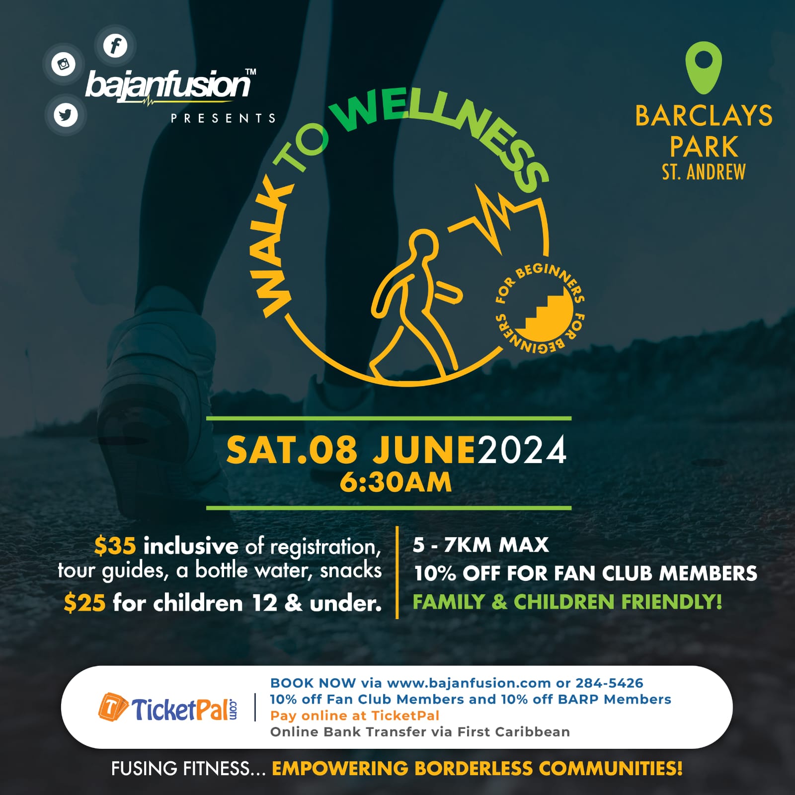 Ticketpal Caribbean Inc. - Walk 2 Wellness