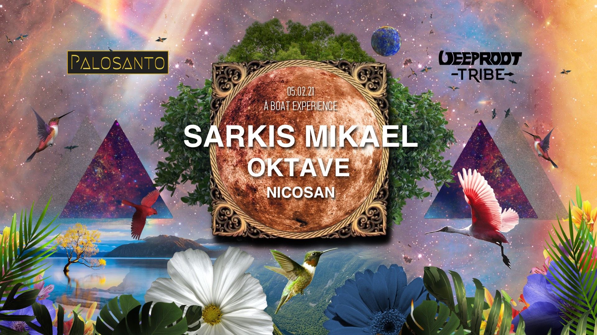 Deep Root Records - Deep Root Tribe x Palosanto Yacht Cruise 5/2