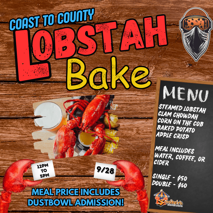 Spud Speedway - Coast to County Lobstah Bake at the DustBowl