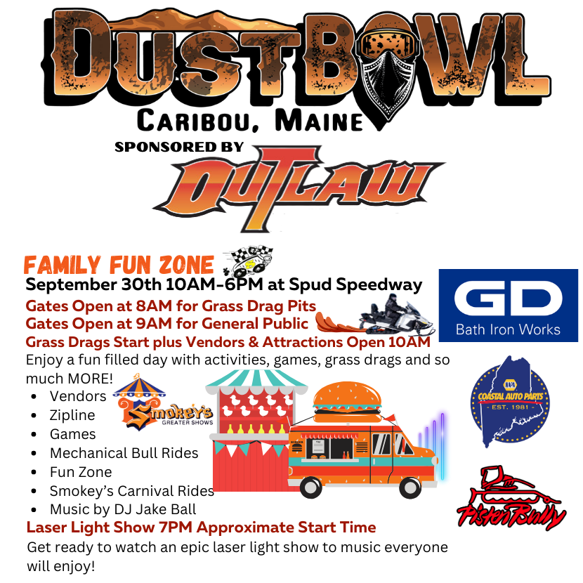 Spud Speedway - Dustbowl - Saturday 10am - September 30th